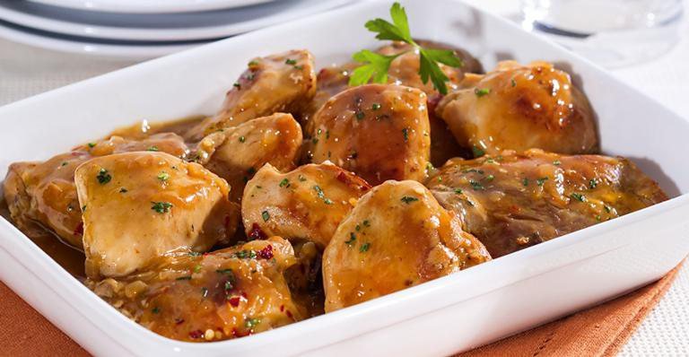Frango cozido