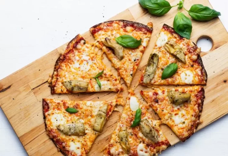 Massa de pizza fit